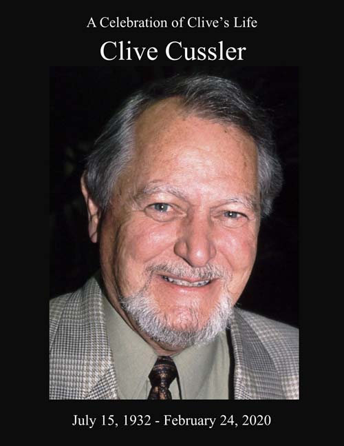 Clive Cussler Collector's Society - About Us
